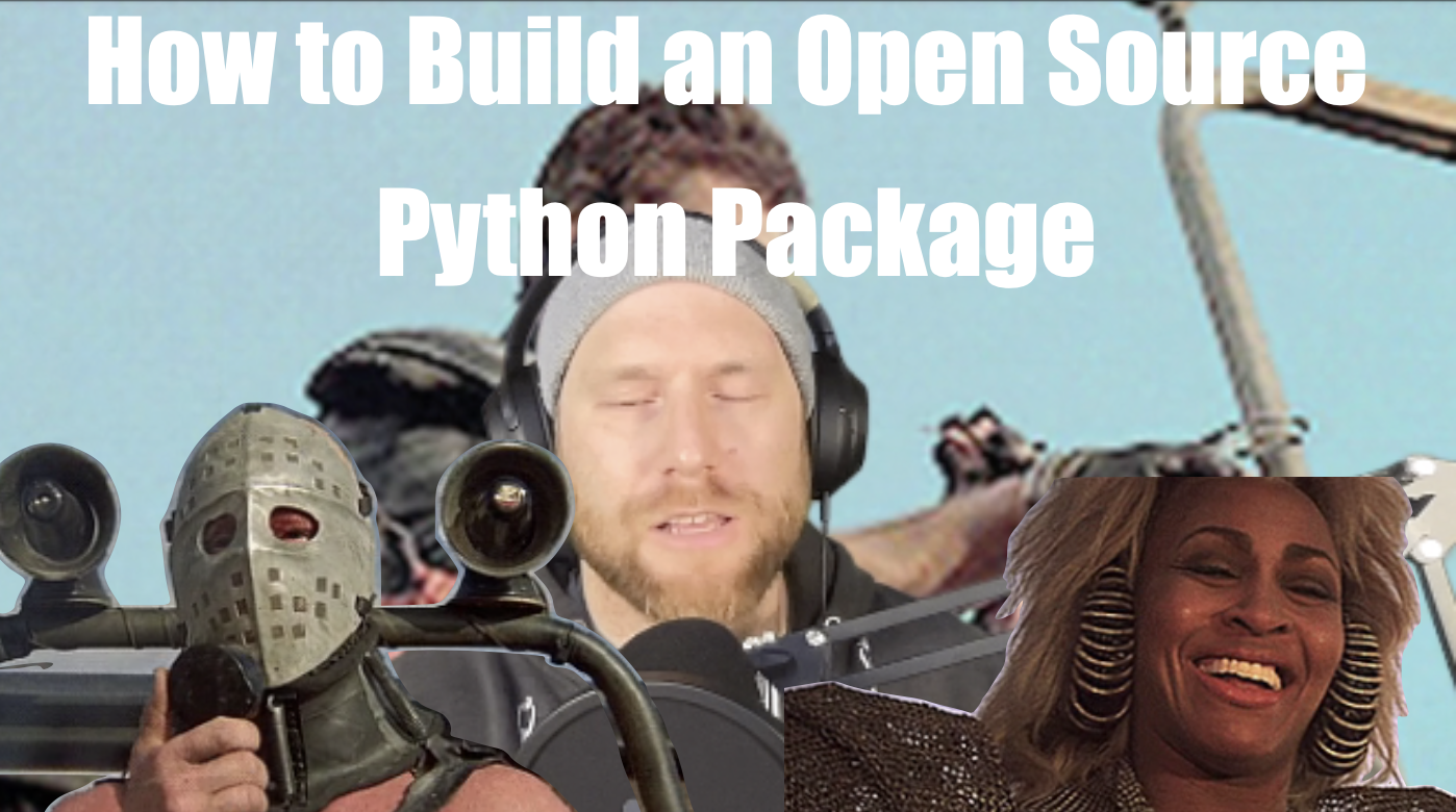 How To Build And Open Source Pypi Python Package Confessions Of A Data Guy 8010
